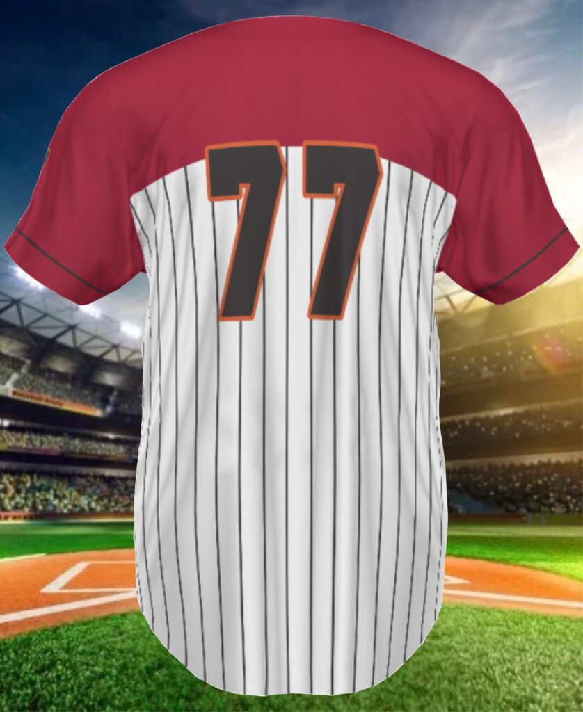 Customizable Full Button Baseball Jersey – tTt Designs